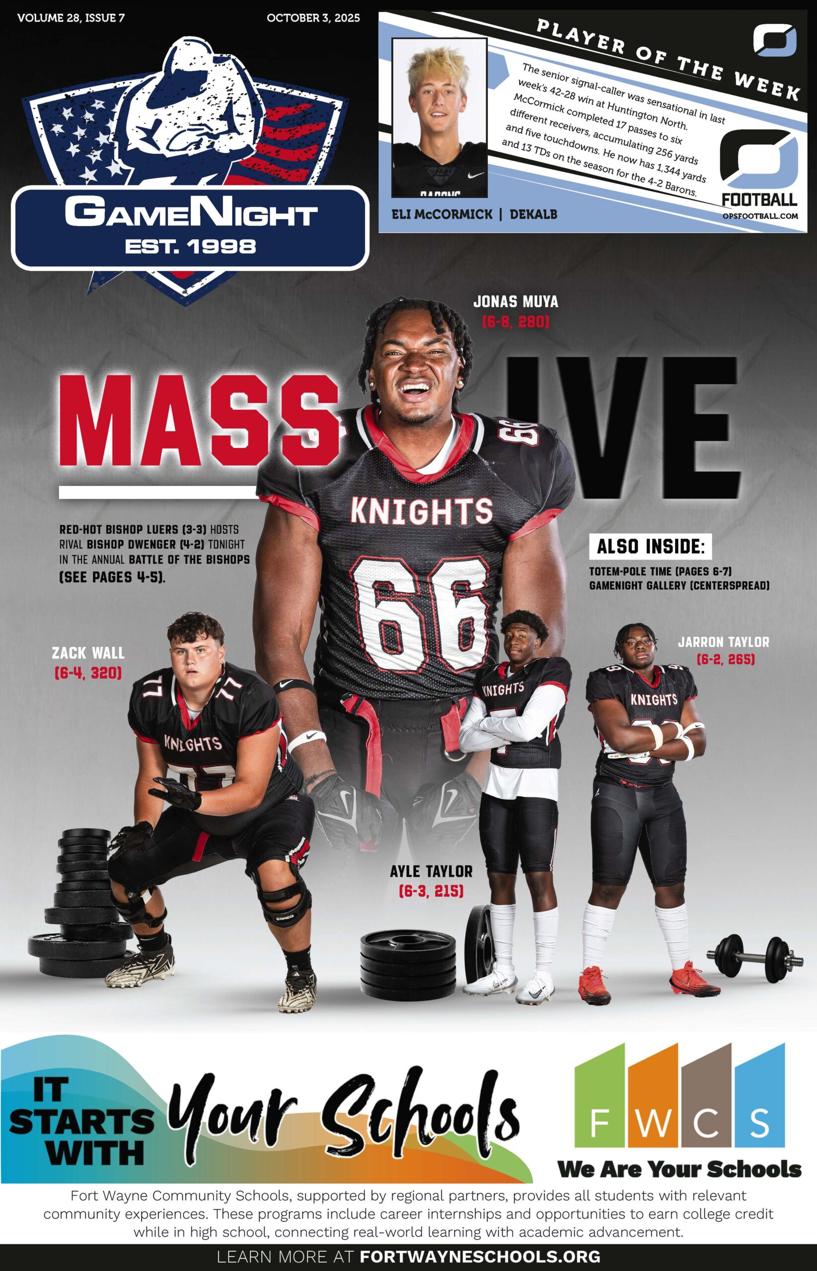 Week 7: Northeast Indiana GameNight | Massive - Summit City Sports